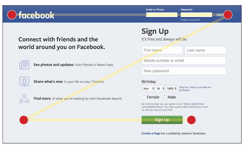 Design Principles and Visual Patterns to Improve Web Page Design